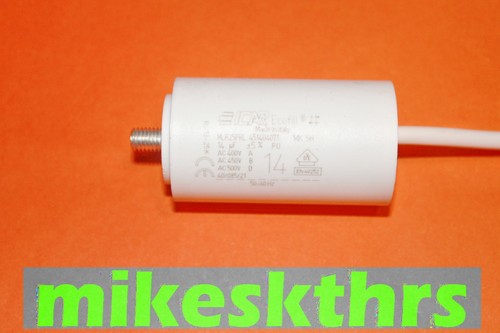 14uF MLR-K Anlaufkondensator Motorkondensator 14uF 14µF 450V ICAR ...