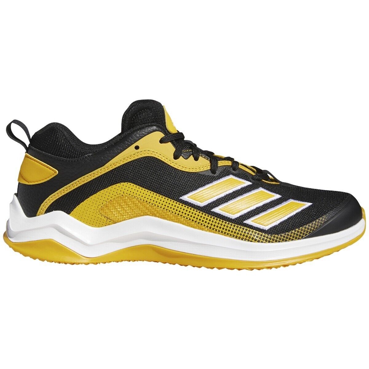 Size 11 - adidas Baseball Core Black/Team Collegiate Gold/White for ...