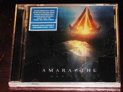 Amaranthe: Manifest CD 2020 Nuclear Blast Records USA NB 5462-2 Jewel Case NEW 727361546229 | eBay