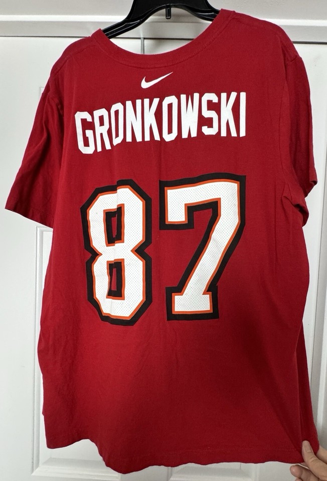 Rob Gronkowski Tampa Bay Buccaneers Jersey T Shirt NFL Team Football ...