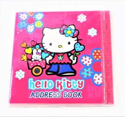 Hello Kitty Address Book Flower Power | Sanrio | eBay