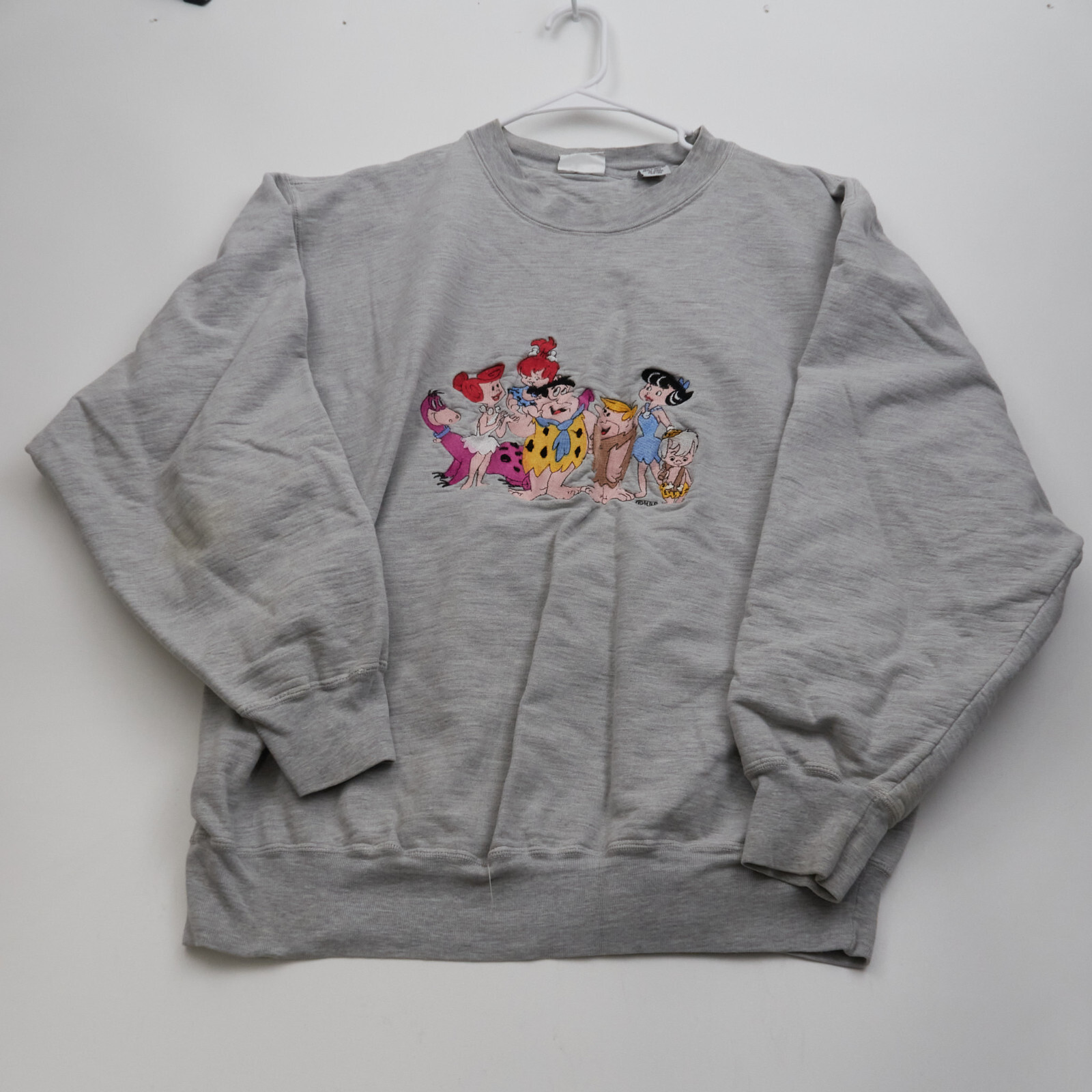 Blitzz Studios The Flintstones Embroidered Sweatshirt… - Gem
