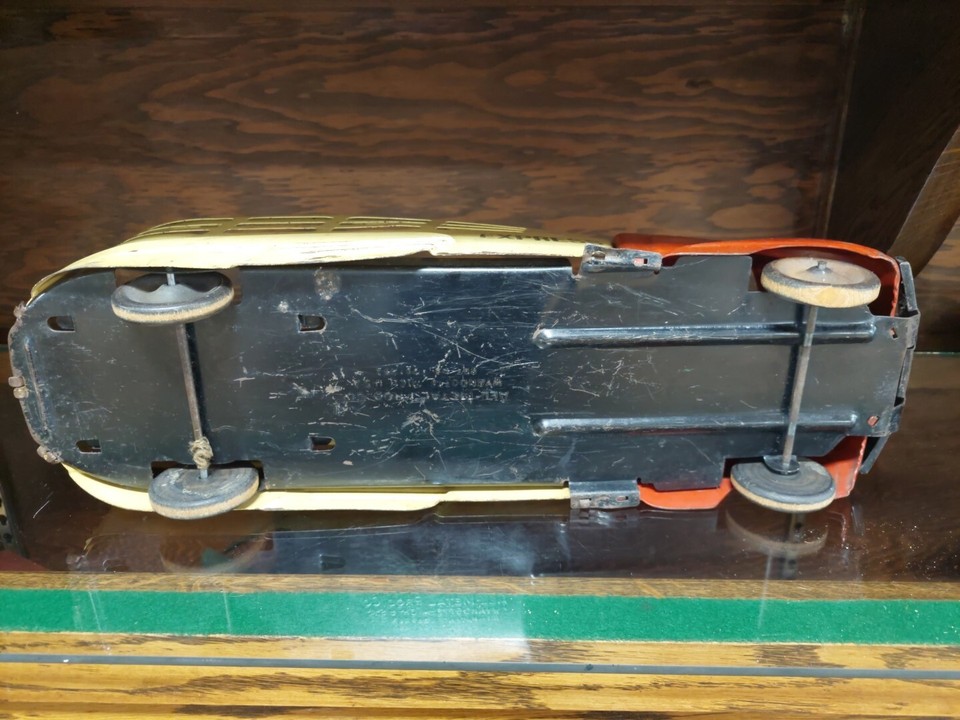 VINTAGE C. 1940 WYANDOTTE STREAMLINE BULLET NOSE EXPRESS STAKE TRUCK ...