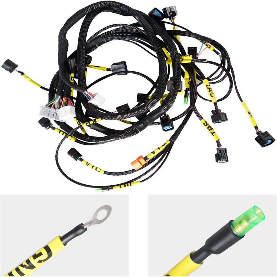 K20 K24 K-Series Tucked Engine Harness For Honda Acura K-Swap Integra ...