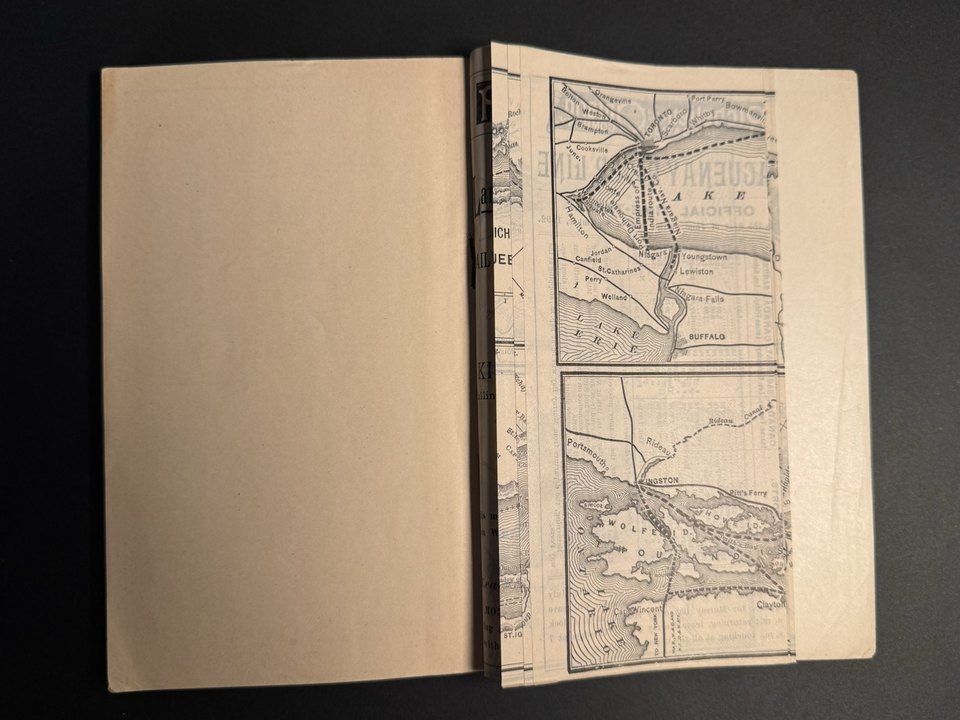 1892 Grand Trunk Railway Tourist Fares & Routes Book 144 pgs - Incl ...