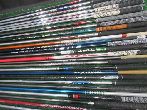 LOT OF 27 STEEL & GRAPHITE GOLF SHAFT PULLS GRAPHITE DESIGN TOUR AD NS ...