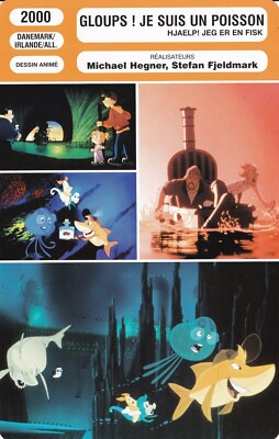 Fiche Cinéma - MICHAEL HEGNER - GLOUPS ! JE SUIS UN POISSON - 2000 | eBay