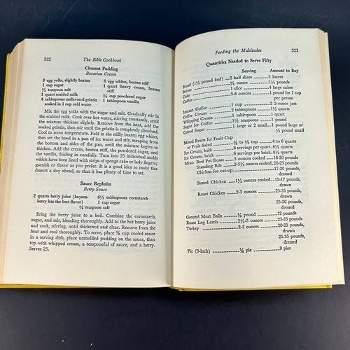 The Bible Cookbook by Marian Maeve O'Brien Bethany Press 1958 | eBay