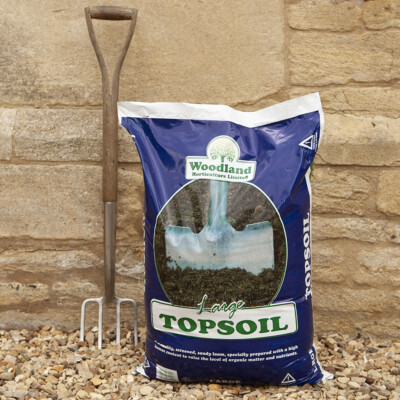 Garden Soil, Screened Topsoil 25L Bag, Sandy Loam Mix for Beds, Borders ...