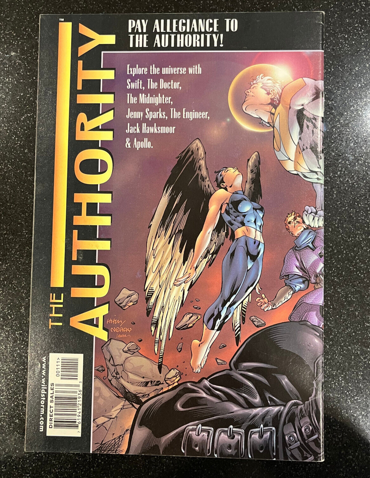 The Authority #1 1999 1st Appearance Series Wildstorm DC Comics James ...