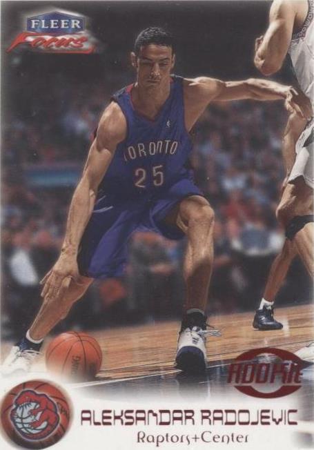 1999-00 Fleer Focus - Rookie Aleksandar Radojevic #122 Ball on Floor ...