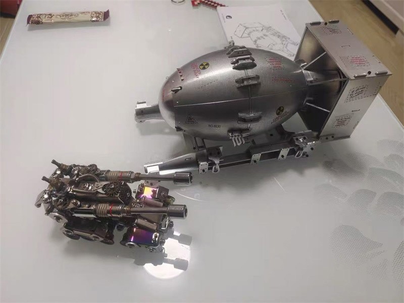 1/12 WWⅡ US ‘Fat Man The Atomic Bomb’ Assembly Version ALL-METAL Model ...