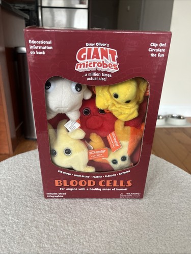GIANT MICROBES-BLOOD CELLS THEME BOX-Antibody Plasma Platelet Red ...