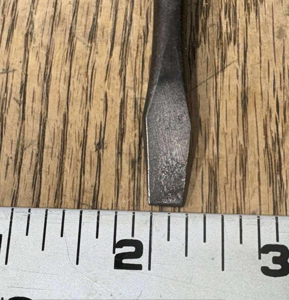 Vintage Antique Tools Perfect Wood/Metal Fat Handle Screwdriver Small ...
