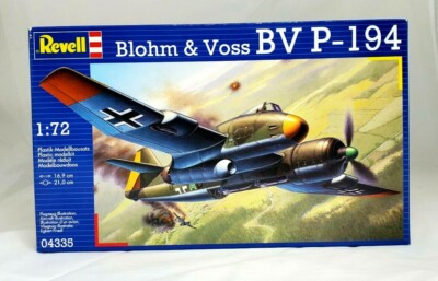 Revell BLOHM & VOSS BV P-194 Scale 1:72 Model Airplane Kit #04335 NEW ...