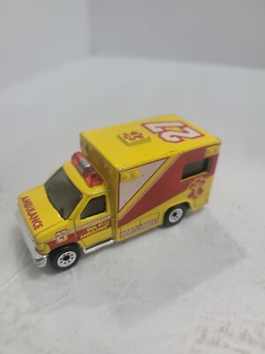 1996 Matchbox Ambulance Emergency Vehicle 1/64 Scale #27 Yellow | eBay
