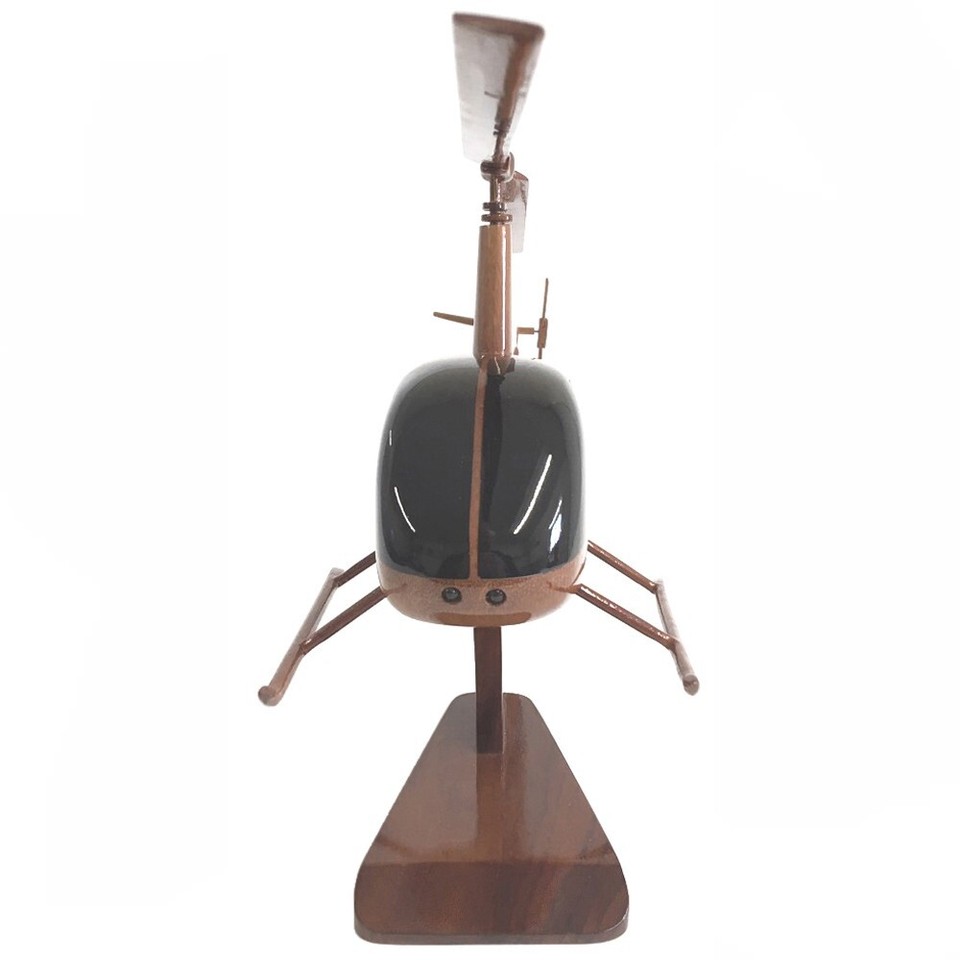 Robinson R 22 Helicopter 2 Seat Civilian Wooden Desktop Model | eBay
