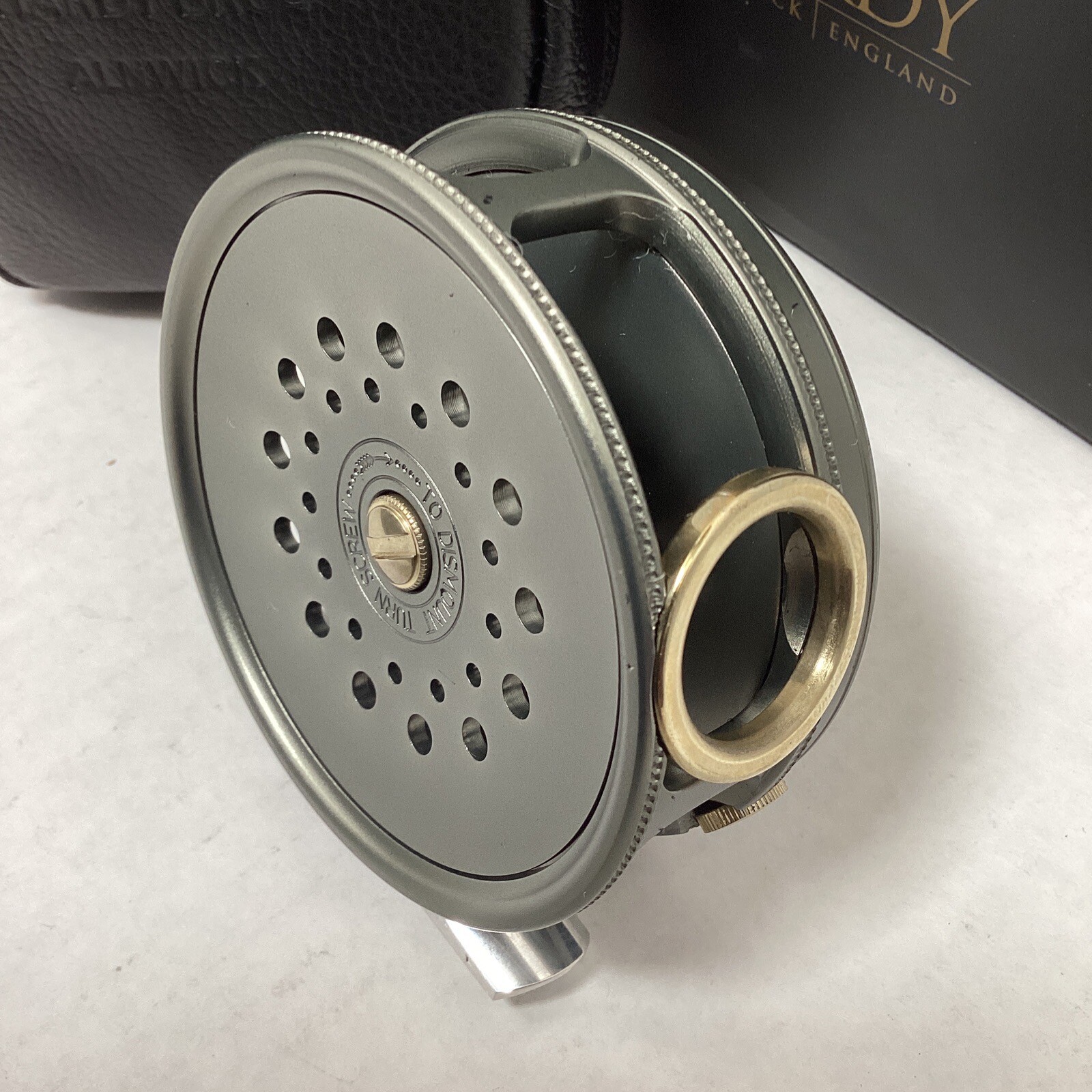Hardy HRENSPR010 Narrow Spool Perfect Fly Reel - Gun Metal for sale ...