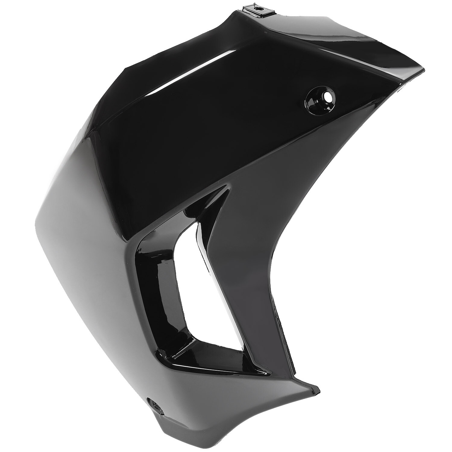 For Kawasaki KLR650 2008-2018 Painted Black Left Radiator Shroud Cover ...