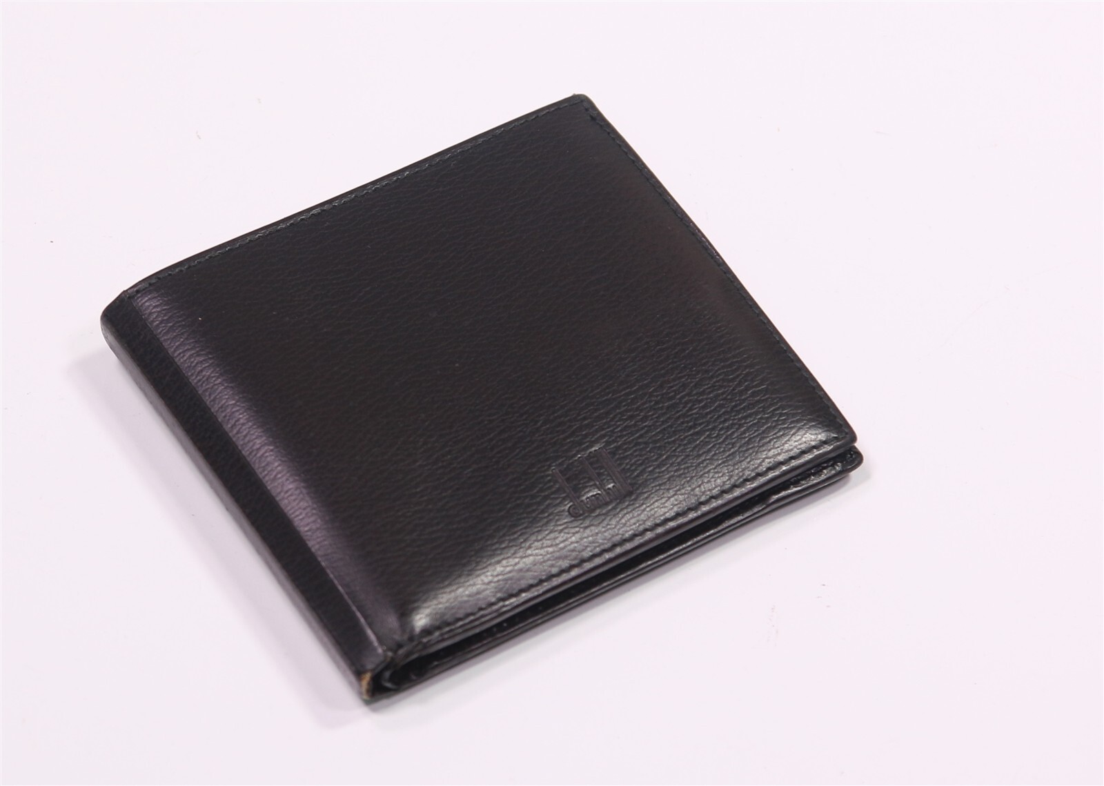 Dunhill London Black Leather Bifold Wallet Made in Fr… - Gem