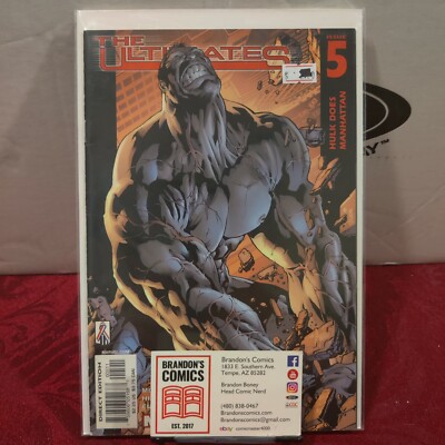 The Ultimates #5 Hulk Avengers Marvel Comics 2002 Mark Millar Bryan ...