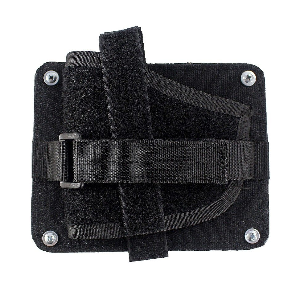 Tactical Concealed Hook&Loop Handgun Holster Pouch for Vehicle Desk ...