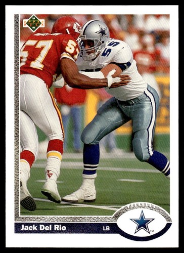 1991 Upper Deck Jack Del Rio Dallas Cowboys #426 | eBay