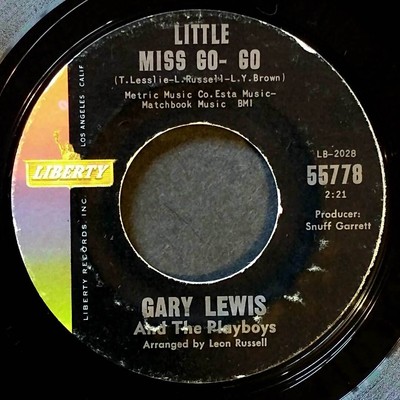 Gary Lewis & The Playboys - Count Me In / Little Miss Go-Go [7" 45 rpm ...
