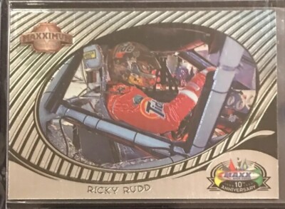 1998 Upper Deck Maxx Racing Maxximum Preview Insert Ricky Rudd Card # ...