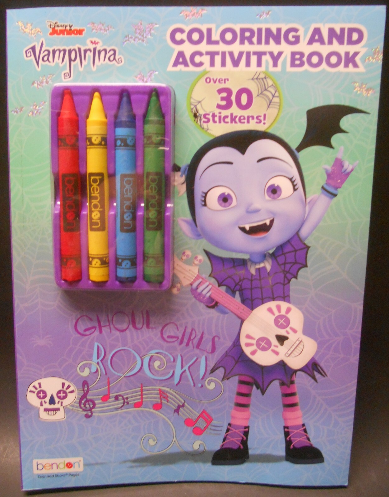 Disney Junior Vampirina Ghoul Girls Rock Coloring Activity Book ...