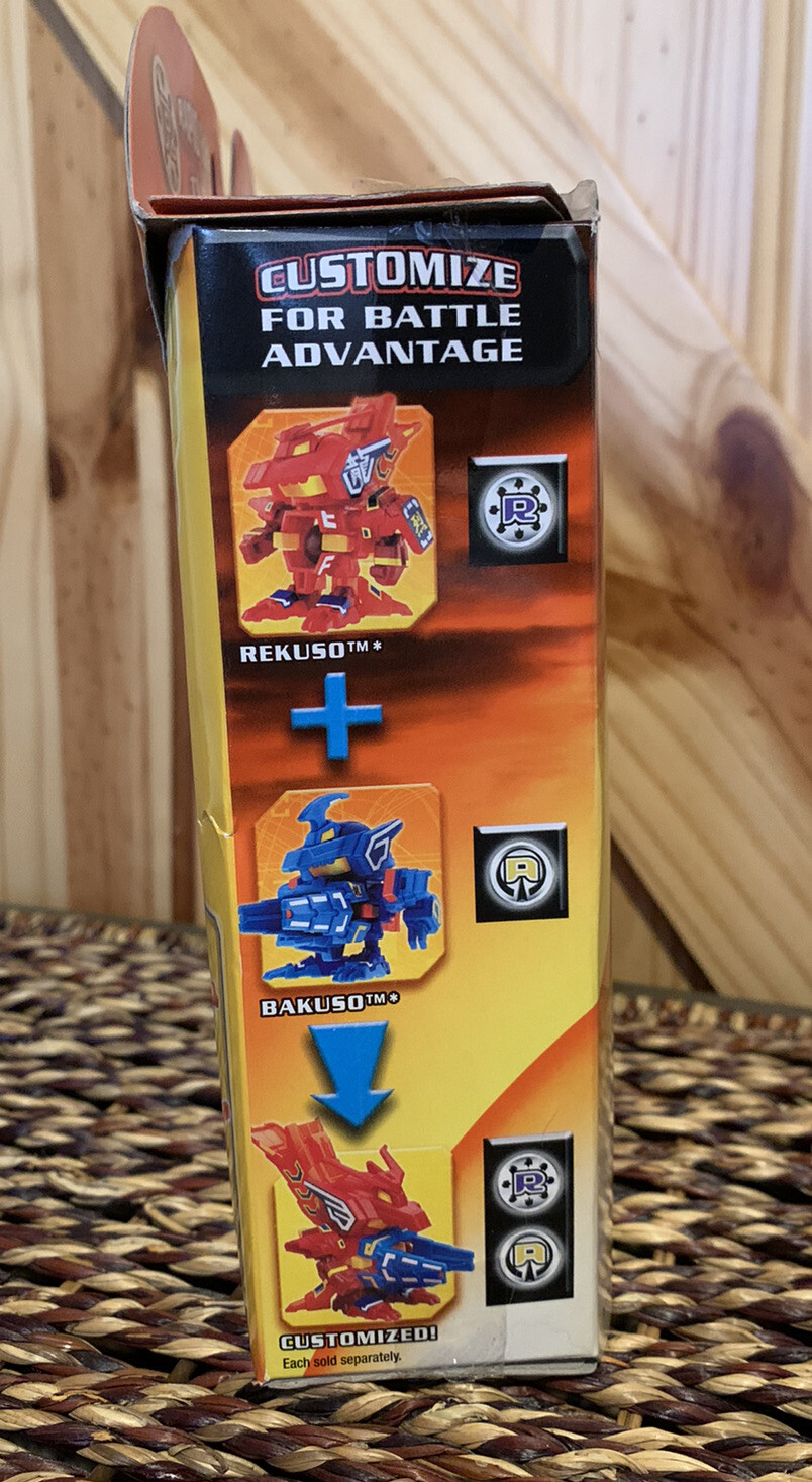 Battle B-Daman Rekuso DHB Direct Hit Action Figure Toy Rapid Fire 2005 ...