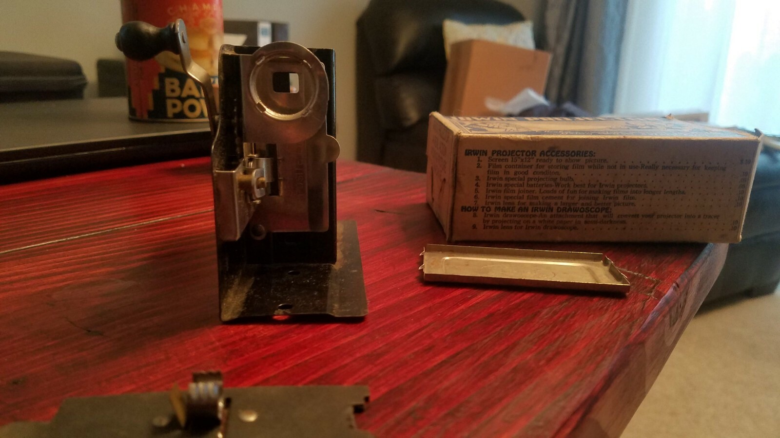 Vintage Irwin Toy Tin Projector - No glass lens | eBay