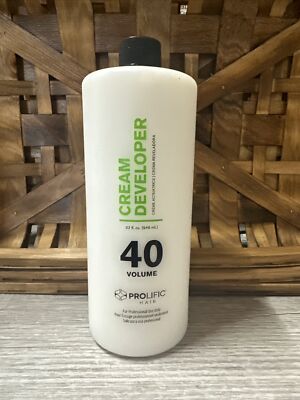 Prolific Hair Cream Developer 40 Volume 32 fl. oz Prolific Hair New | eBay