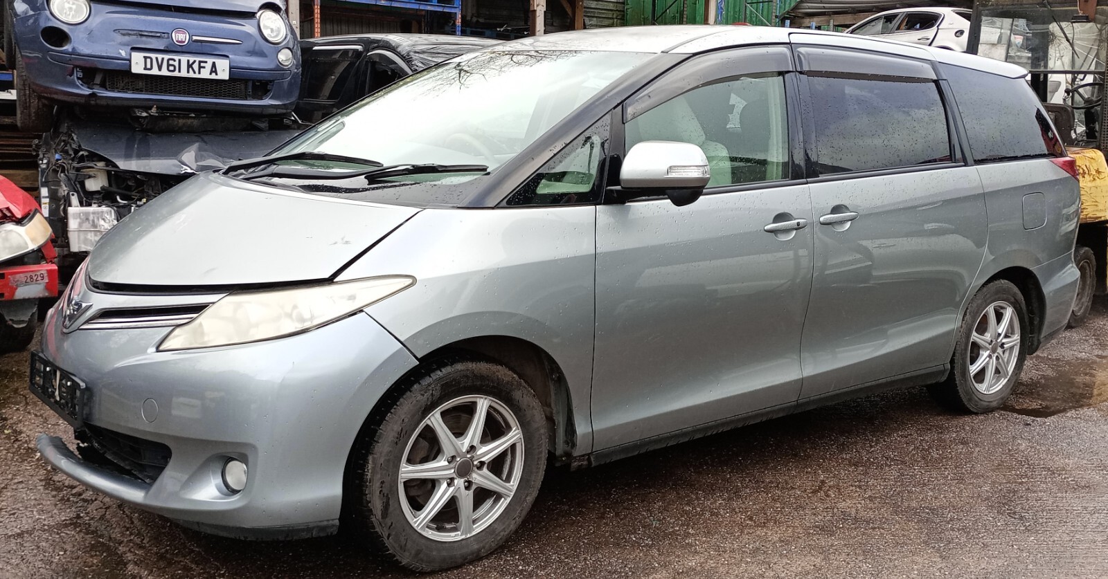 2006-2016 TOYOTA ESTIMA - BREAKING LIGHT BLUE PAINT CODE 1F8 | eBay UK