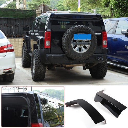 Glossy Black Rear Side D-Column TrIm Car Accessories Cover For Hummer ...