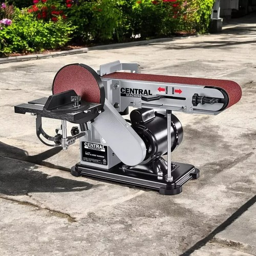 4" x 36" Belt and 6" Disc Sander Machine Combination Sander Tool | eBay