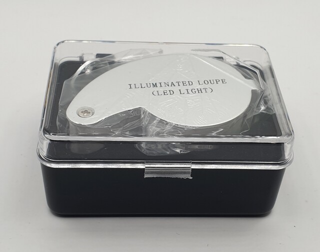LINDNER FOLDING MAGNIFIER WITH LED LIGHTING - 10X | eBay