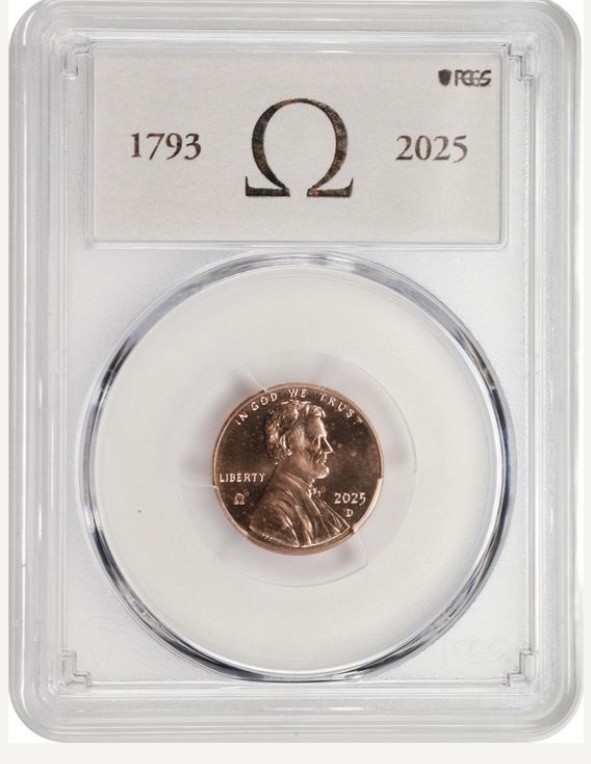NEW! CAC certification! THE “OMEGA” PENNY!! 3-Coin Set #189 | eBay