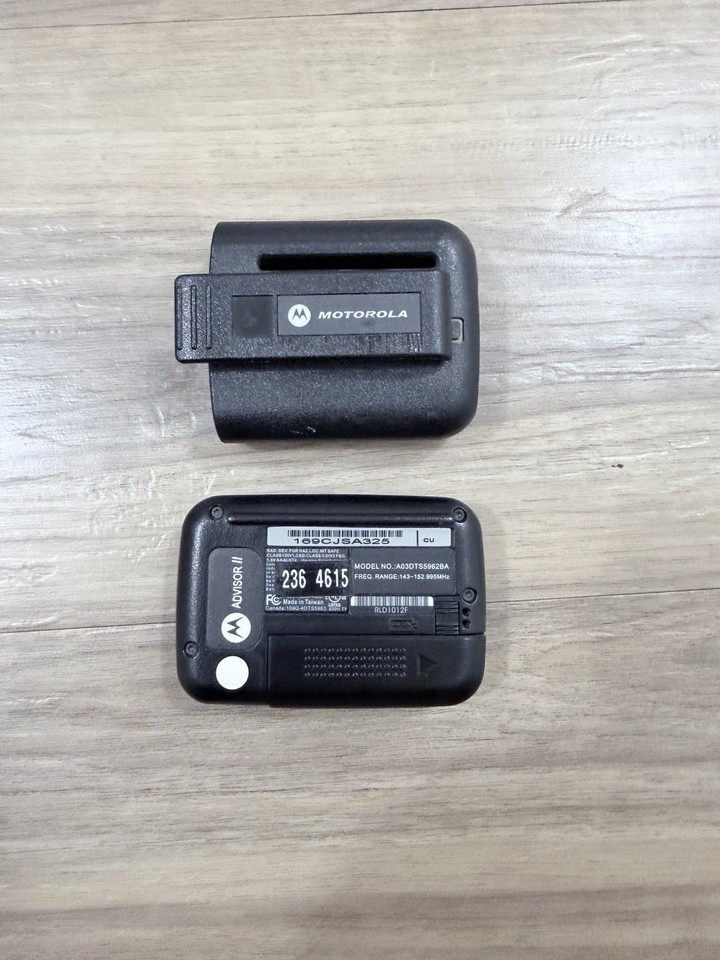 Motorola Advisor Gold Flex Pager Beeper with Belt-Clip Vintage. Very ...