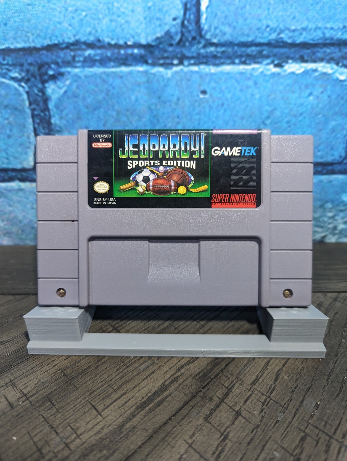 Jeopardy Sports Edition (Super Nintendo Entertainment System SNES, 1993 ...