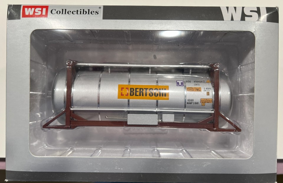 WSI 01-1067 Tank Container - BERTSCHI 1:50 Scale New in Box | eBay