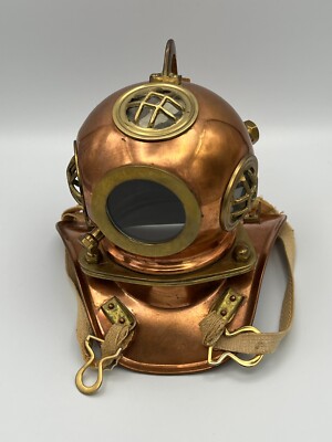Diving Helmets - Brass Miniature