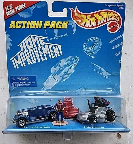1996 Hot Wheels Action Pack Home Improvement Tool Time Tim Taylor Al ...