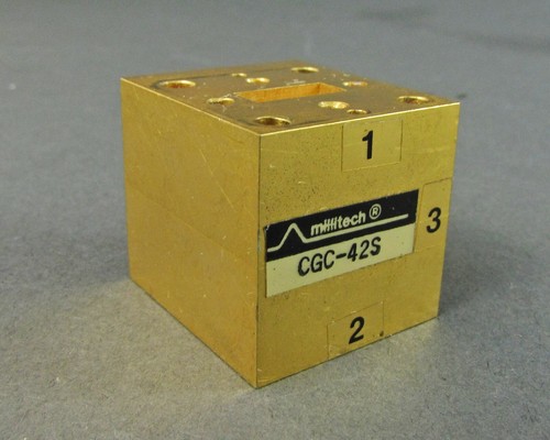 Millitech / Hughes CGC-42S Square Waveguide Crossguide Coupler - 18 to ...