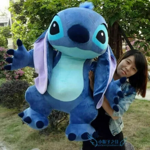 Giant Hung Lilo & Stitch toy Stuffed Plush soft Doll Pillow Valentine ...