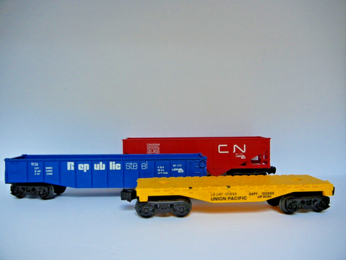 Lionel Train Lot, Union Pacific, Republic Steel, Canadian National | eBay