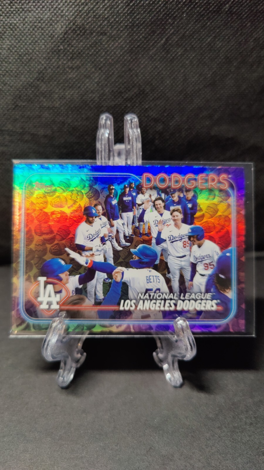 2024 Topps Series 1 Los Angeles Dodgers Holiday Easter Egg Foil SP | eBay