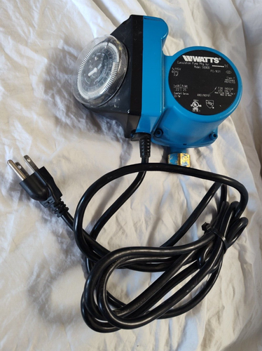 WATT'S How Water Recirculation Pump #500800 - built-in timer, See Video ...