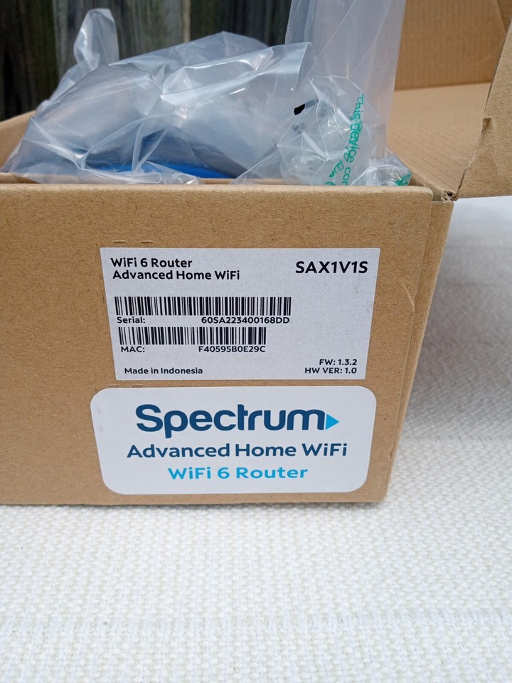 New Spectrum SAX1V1S WiFi 6 Router with Advanced Home WiFi Dual-Band | eBay
