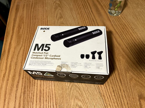 Rode M5 Matched Pair Compact 1/2" Cardioid Condenser Microphone #M5-MP ...